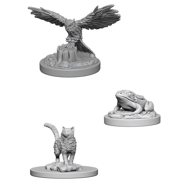 WizKids Deep Cuts Unpainted Miniatures: Familiars – Magic Mini Man